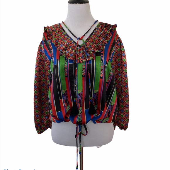 Diane Freis | Tops | Vintage 8s Georgette Diane Freis Blouse | Poshmark